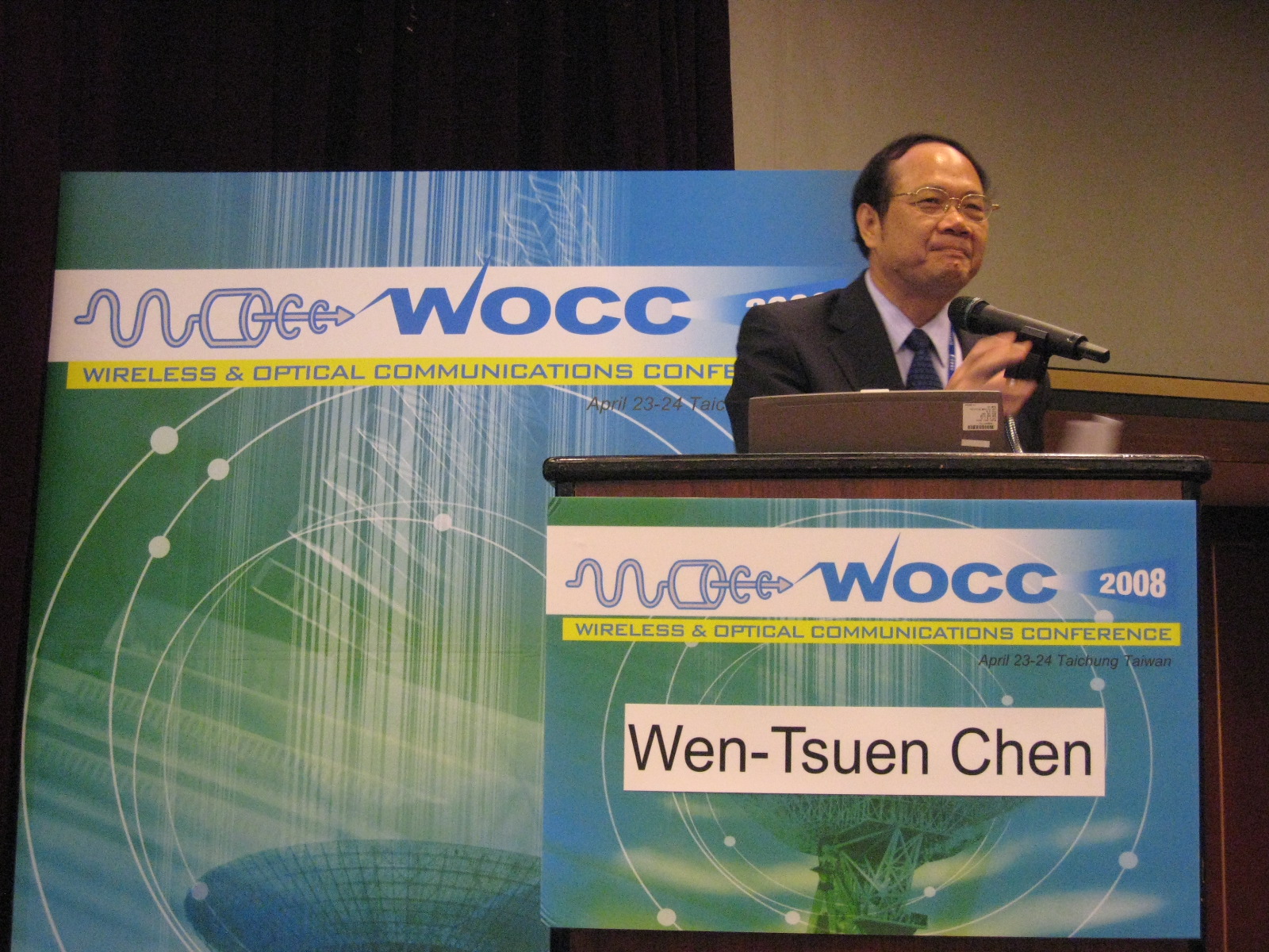 Welcome to WOCC 2008 in Taichung, Taiwan